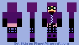 hit girl from kick ass Minecraft Skin