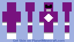 Power Ranger PURPLE Minecraft Skin