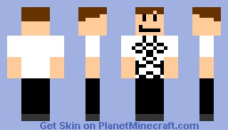 myskin with nobody-shirt Minecraft Skin