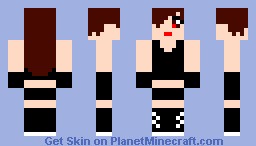 puke girl Minecraft Skin