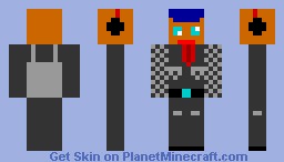 HuMaN MUSIC Minecraft Skin