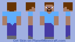 Simple\Clean Steve Minecraft Skin