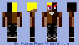 two-face minion Minecraft Skin