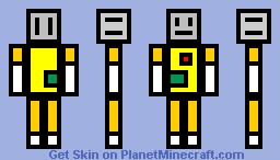 My skin yellow Minecraft Skin