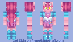 Mysticat - BlockWars 16 Thunders Minecraft Skin