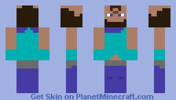 upside down bodied steve Minecraft Skin