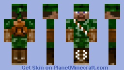 war Steve Minecraft Skin