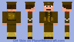 ww1 soldier Minecraft Skin