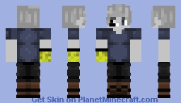 N the zombie boyfriend (webtoon) (glove) (no backpack) Minecraft Skin