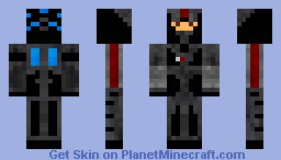 N7 Armour Minecraft Skin