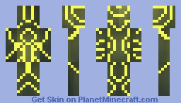 Nano Alpha aka B.E.S.F/ bio enhanced super fighter Minecraft Skin