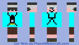 Naota FLCL Minecraft Skin