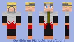 Naruto Hokage Minecraft Skin