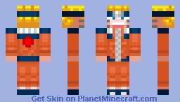 Uzumaki Naruto Minecraft Skin
