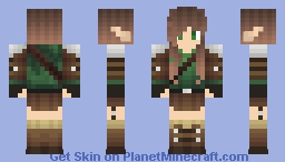 Elf female Minecraft Skin