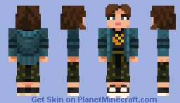 'Natalie' A Minecraft Movie Skin Remade For Java Minecraft Skin