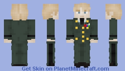 Nathaniel Adam (Captain Atom) Minecraft Skin