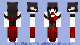 Vampire Girl Minecraft Skin