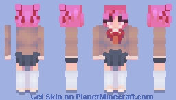 natsuki Minecraft Skin