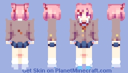 sayori🌞ddlc Minecraft Skin