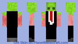 Business acid pig Minecraft Skin