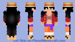Luffy Java Minecraft Skins | Planet Minecraft Community