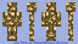 neather camo series (glowstone) Minecraft Skin