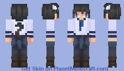 Neco-Akiha (Neco Arc) - Melty Blood: Type Lumina Minecraft Skin