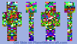 Colorful Minecraft Skin