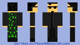 Neo, Still in the Matrix (request) Minecraft Skin