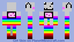 Neon Cat Minecraft Skin