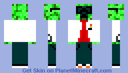 Creeper Nerd (Request) Minecraft Skin