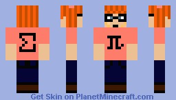 Nerd Girl Minecraft Skin