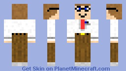 Nerd Minecraft Skin