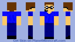 Nerd Minecraft Skin