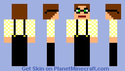 Nerd Minecraft Skin