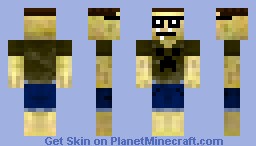 Nerd Minecraft Skin