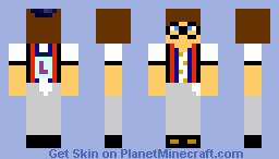Nerd Minecraft Skin