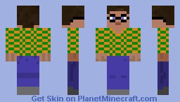Nerd steve Minecraft Skin