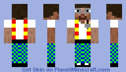 Nerd Steve Minecraft Skin
