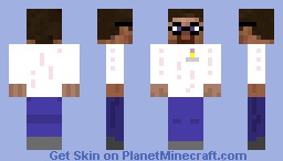 First HD Skin "Robert" Minecraft Skin