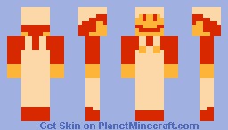 NES Fire Mario/Luigi Minecraft Skin