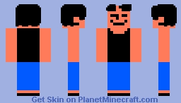 Marty Mcfly (NES) Minecraft Skin