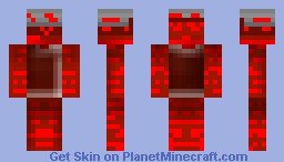 Nether Man Minecraft Skin