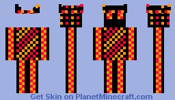 nether warden Minecraft Skin