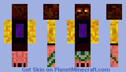 Nether man Minecraft Skin
