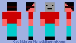 new default character Minecraft Skin