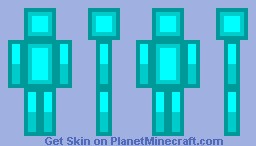 diamond man 2 Minecraft Skin