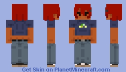 Kate Medrano (I Wanna Eat Your Guts) Minecraft Skin