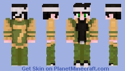 Cod Man (Fish) Minecraft Skin